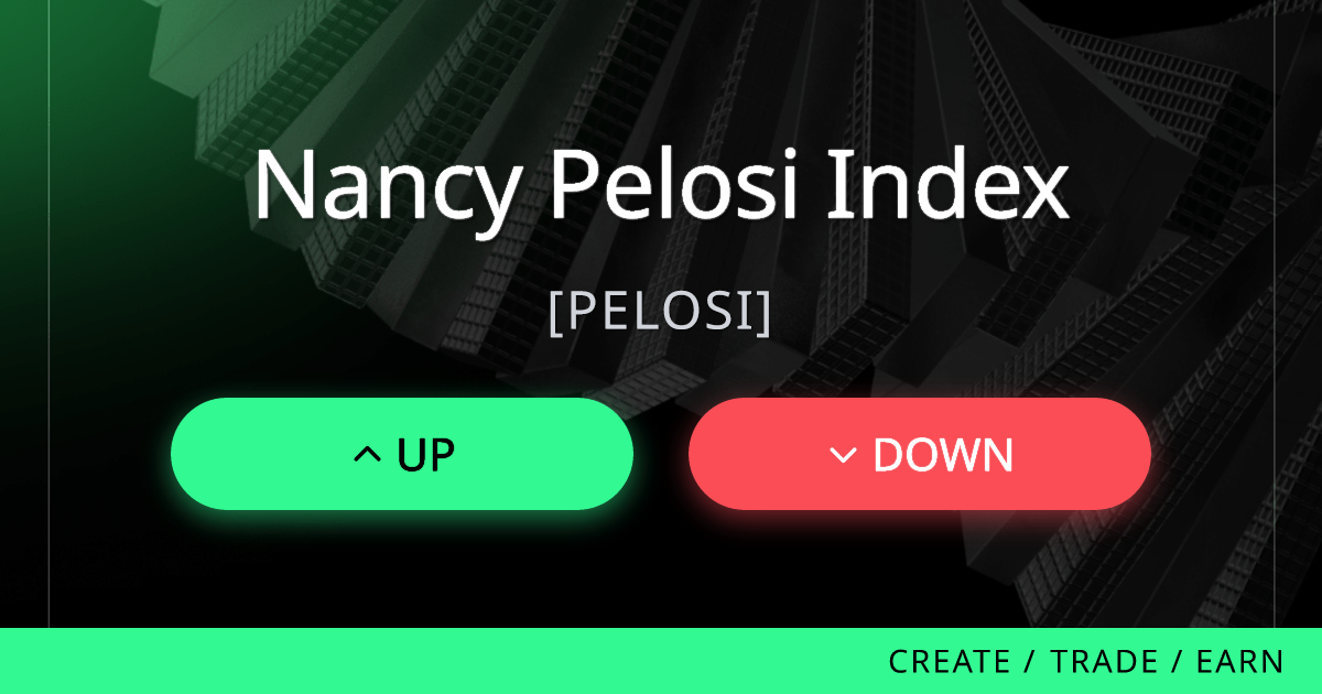 Nancy Pelosi Index (PELOSI) | Index Fun