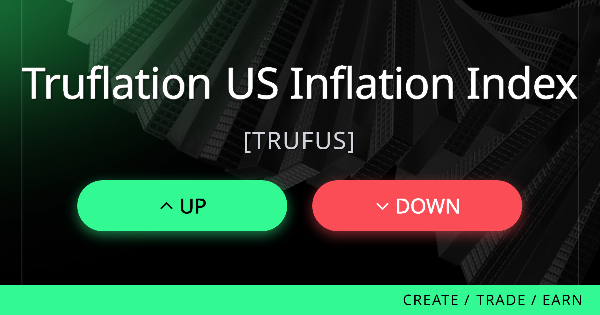 Truflation US Inflation Index (TRUFUS) | Index Fun